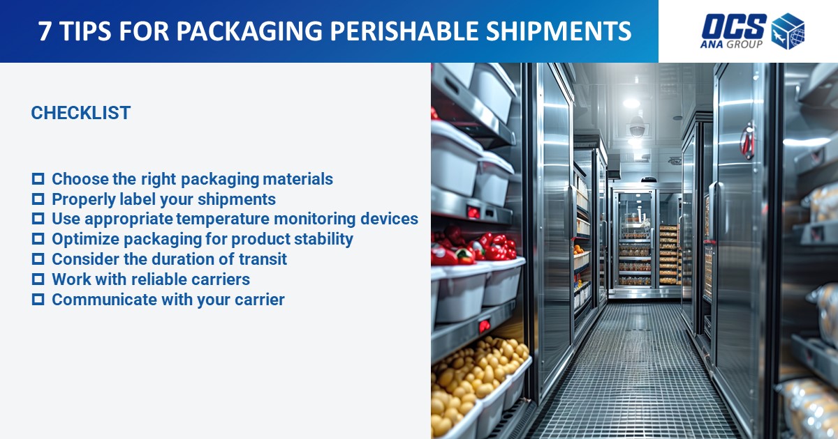 Shipping Perishable Goods｜Overseas Courier Service Co., Ltd.